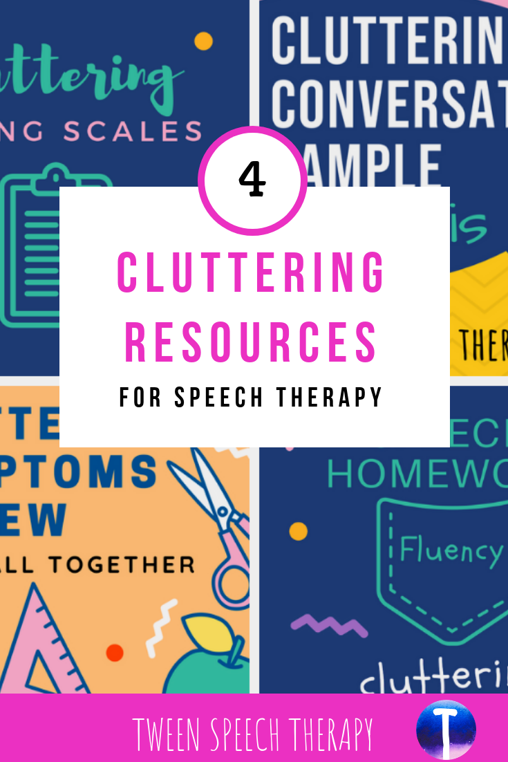 Cluttering Bundle Tween Speech Therapy Cluttering Bundle Tween Speech Therapy